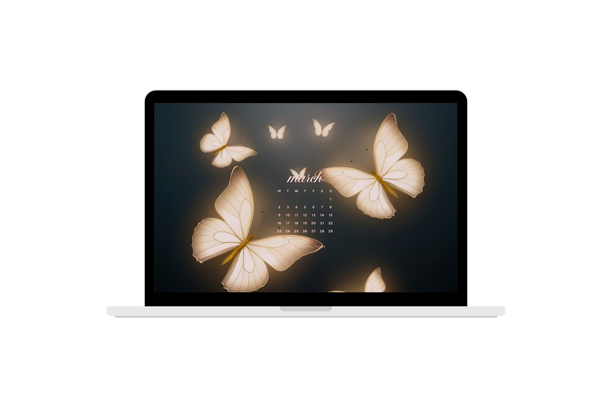 March 2026 Wallpapers – Good Mondays Paper