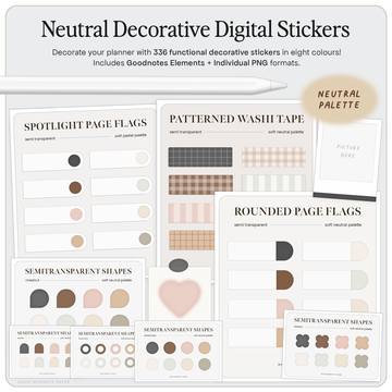 2025-26 Midyear Digital Planner Bundle – Good Mondays Paper